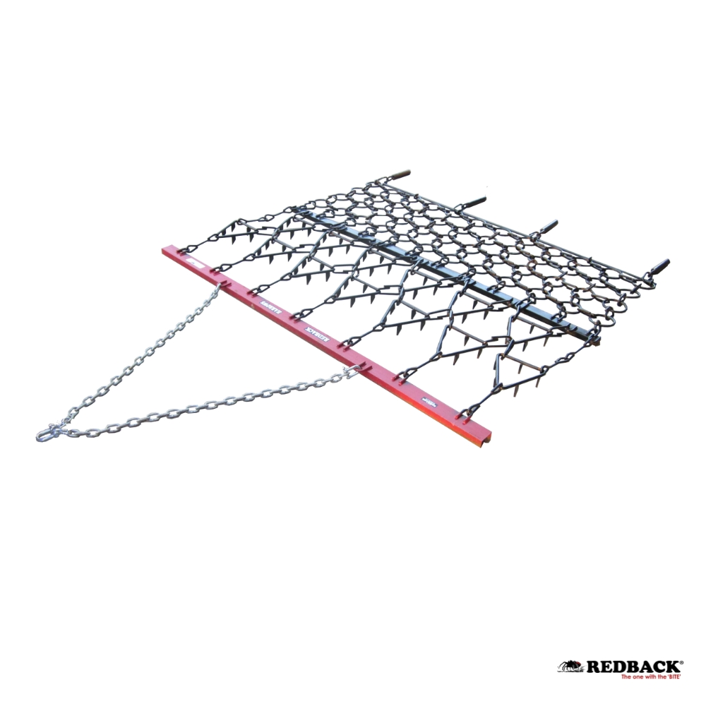 REDBACK Heavy Duty Triangle & Chain Harrows for Pasture Use