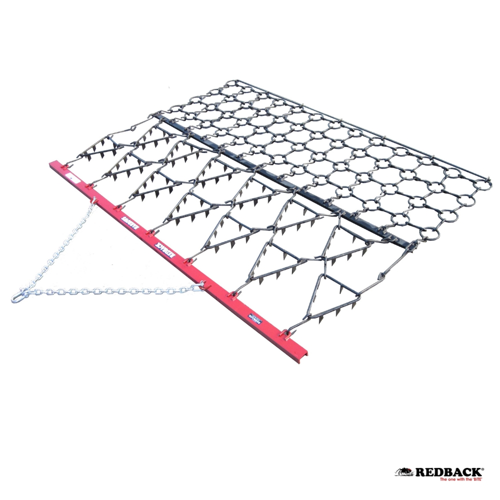 REDBACK Triangle & Chain Harrows for Pasture Improvement