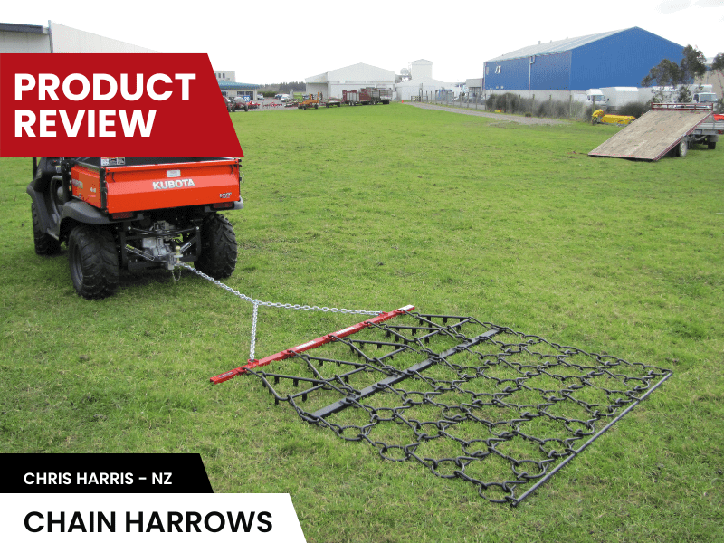 Why Chris Loves his Chain Harrows | Redback Agri NZ